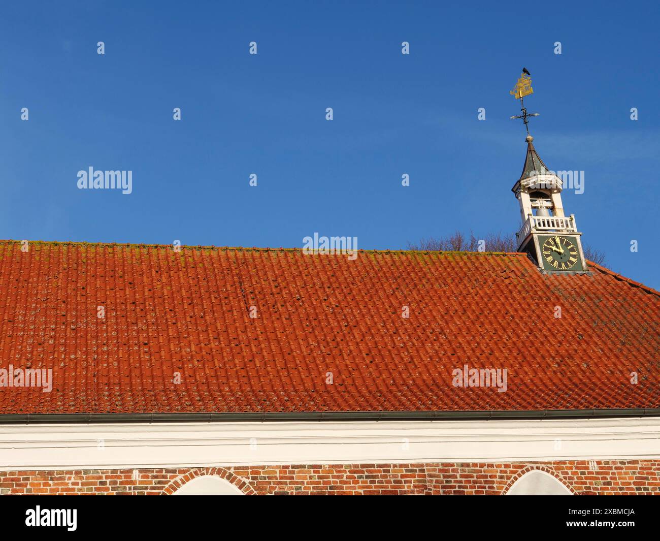 Church with weather vane hi-res stock photography and images - Alamy