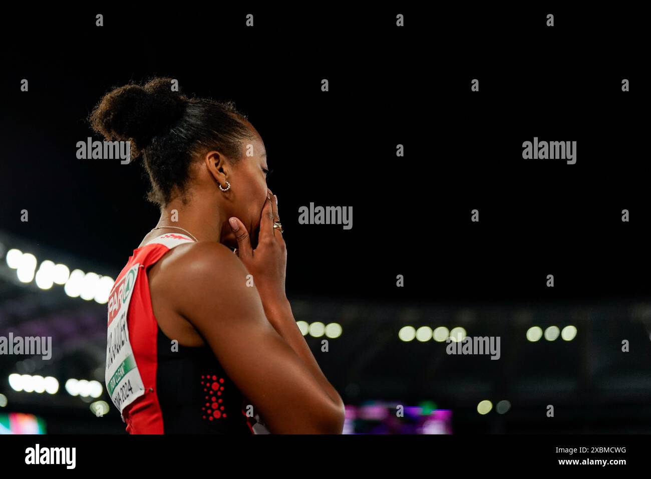 Rome, Italy. 12th June, 2024. Rome, Italy, June 12th 2024: Sarah Atcho ...