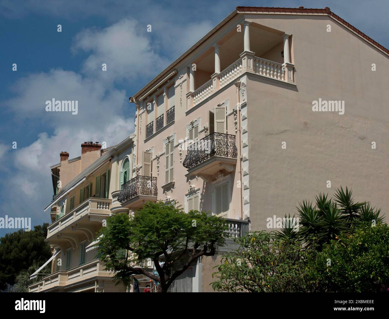 Monaco balcony shutter building day hi-res stock photography and images ...