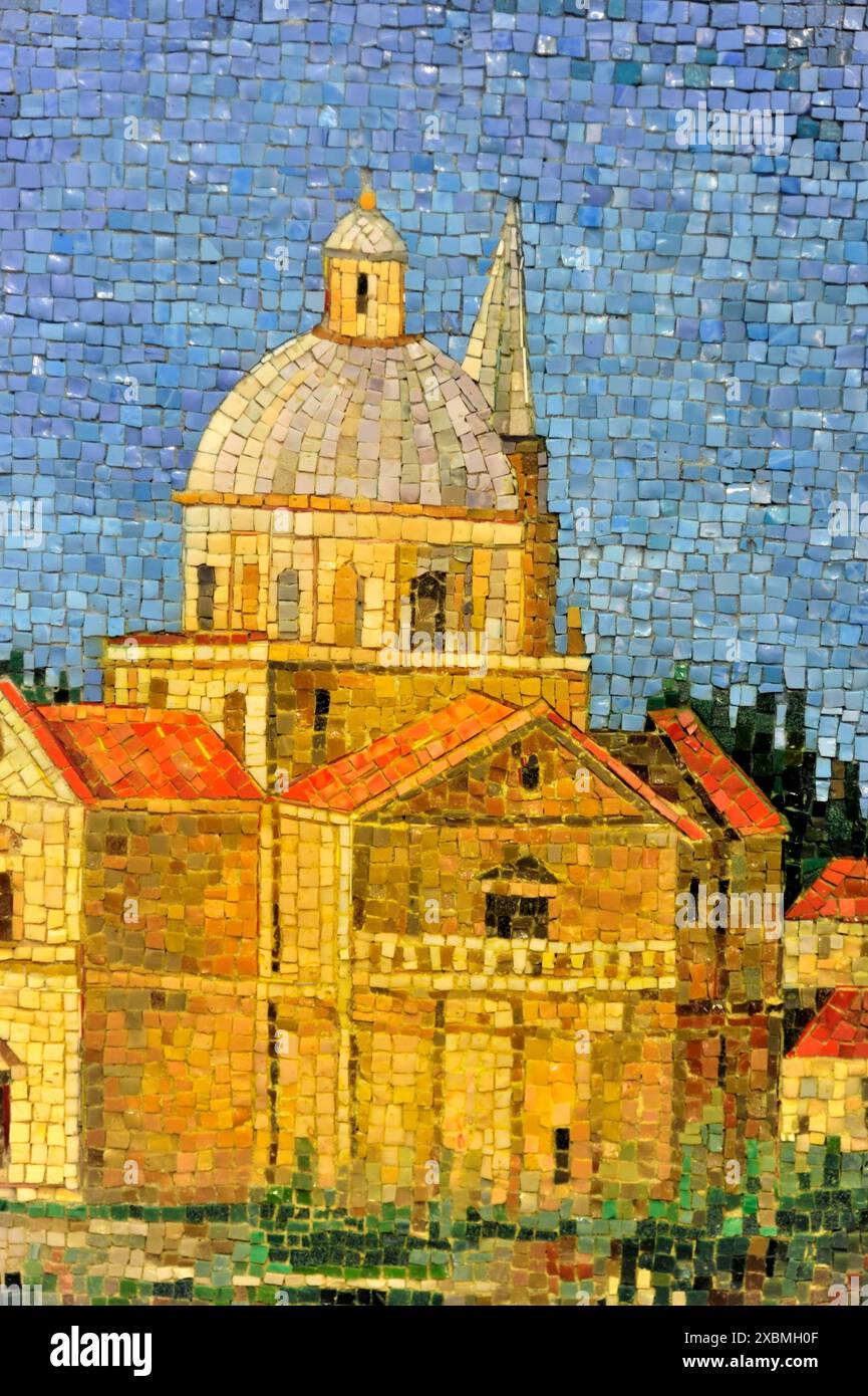 Interior view, pilgrimage church, Renaissance church of San Biagio ...