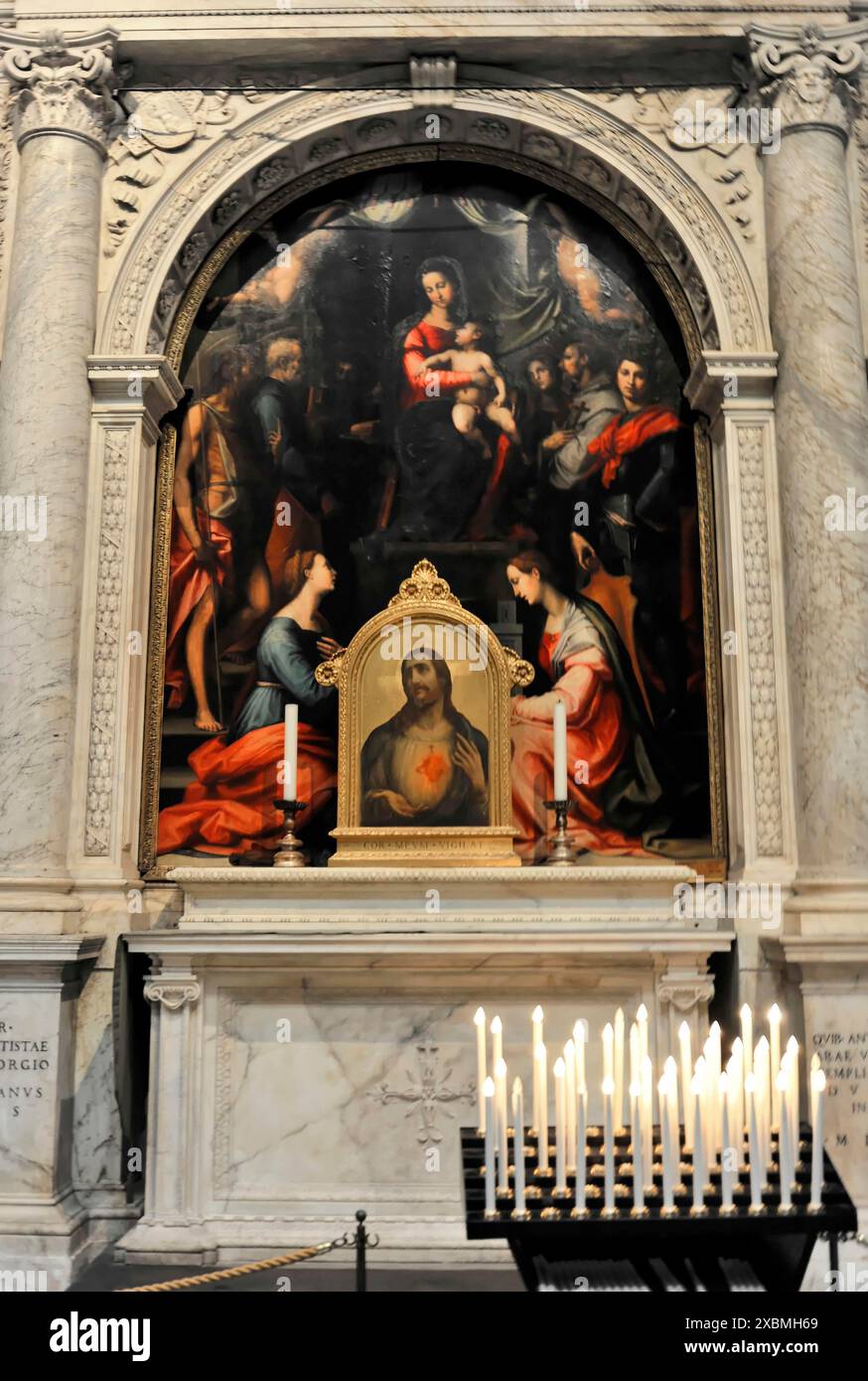 Interior, Cathedral of Santa Maria Assunta, Pisa, Tuscany, Italy ...