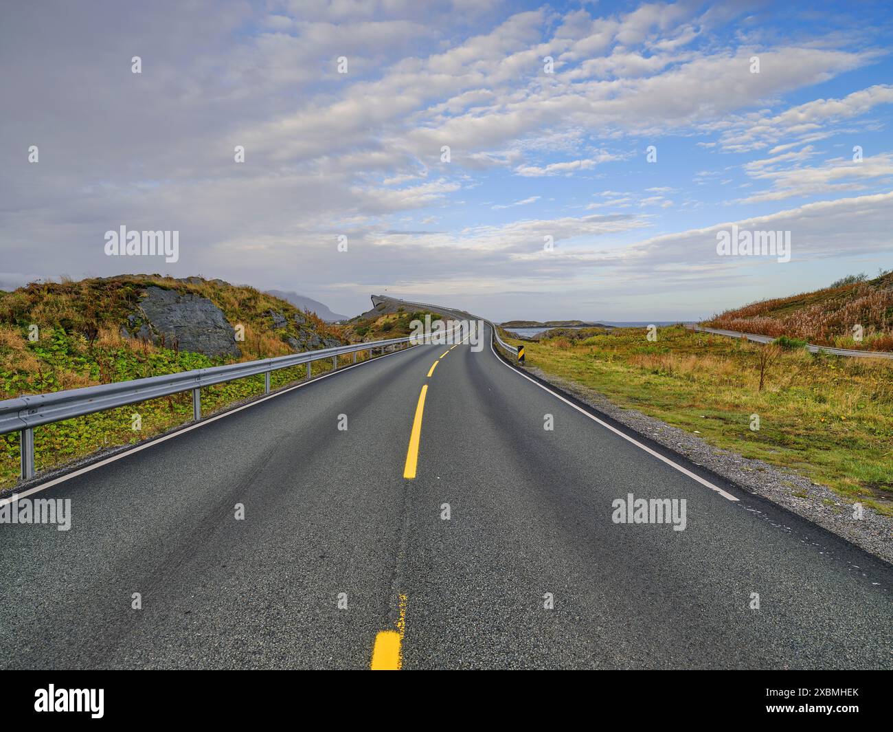 Storseisundbrua bridge, part of the Atlantic Road, Atlanterhavsveien ...