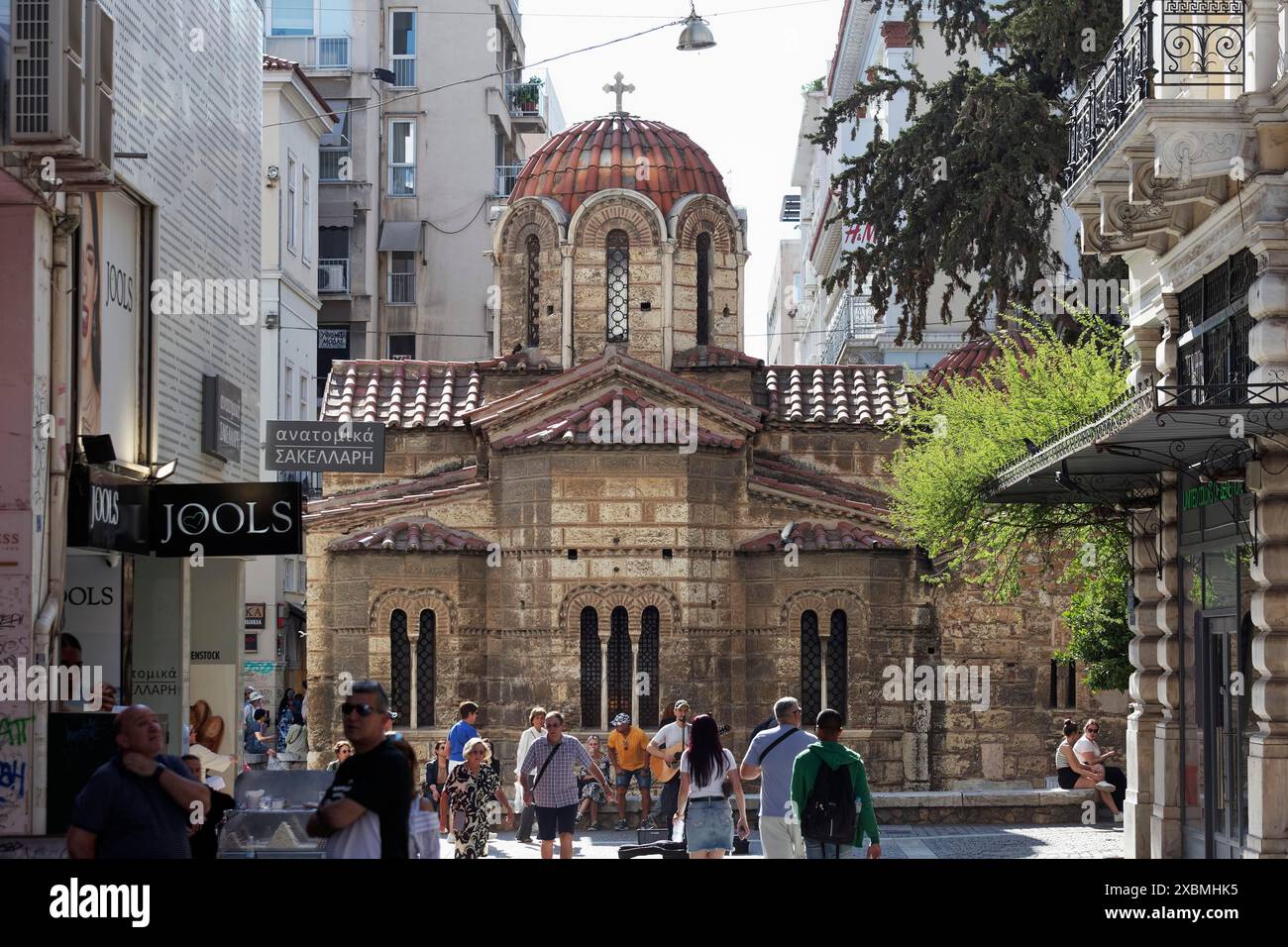 Kapnikarea Church, Byzantine church from the 11th century, Odos Ermou ...