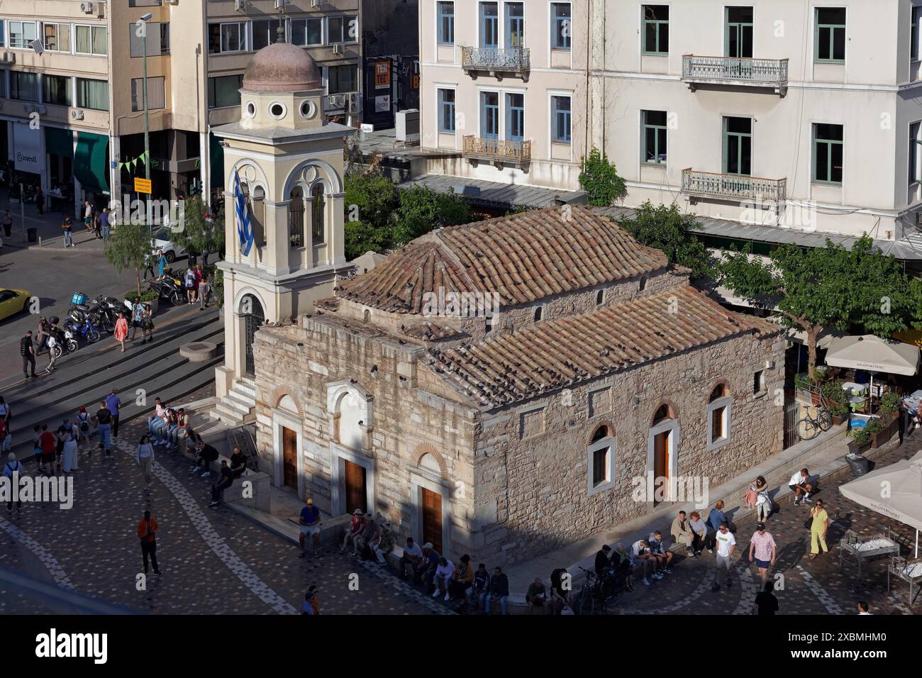 Church of Panagia Pantanassa Monastiraki Square, Plaka Old Town, Athens ...