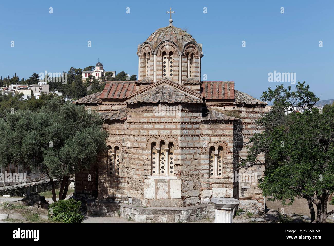 Holy church of the holy apostles of solakis hi-res stock photography ...
