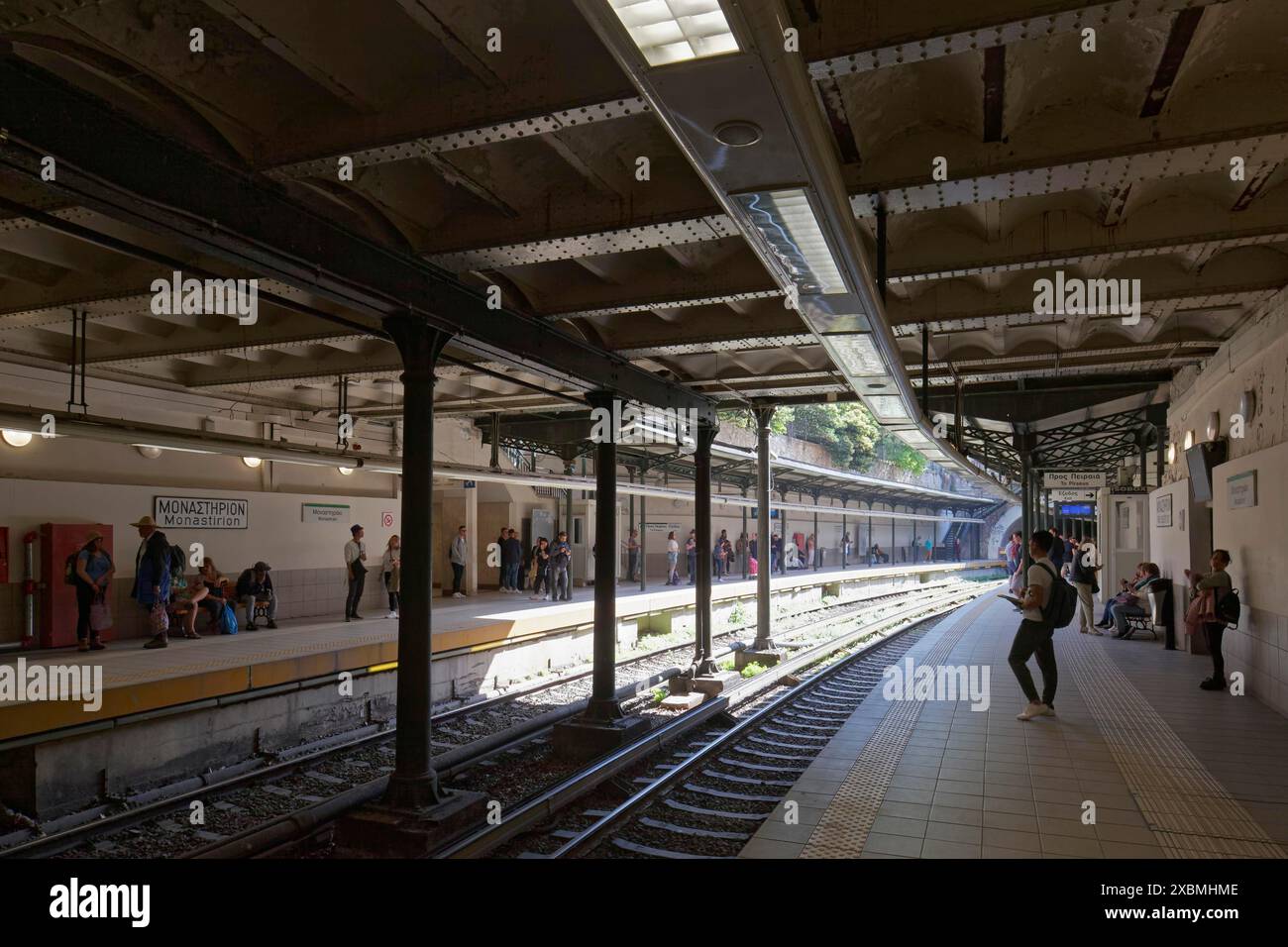 Athens metro hi-res stock photography and images - Alamy