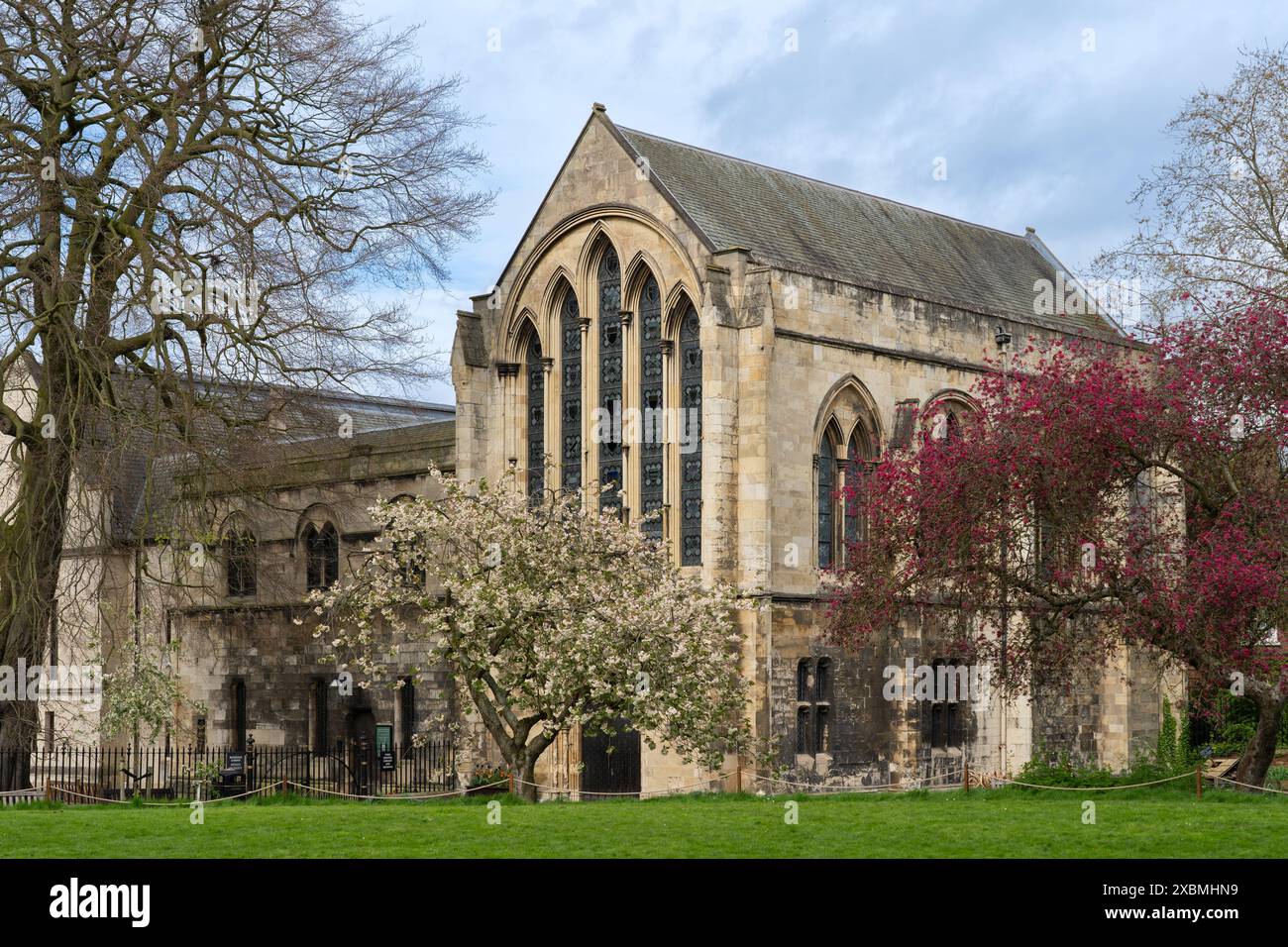 Spring time at the Archbishop's Palace in its Dean's Park grounds - the ...