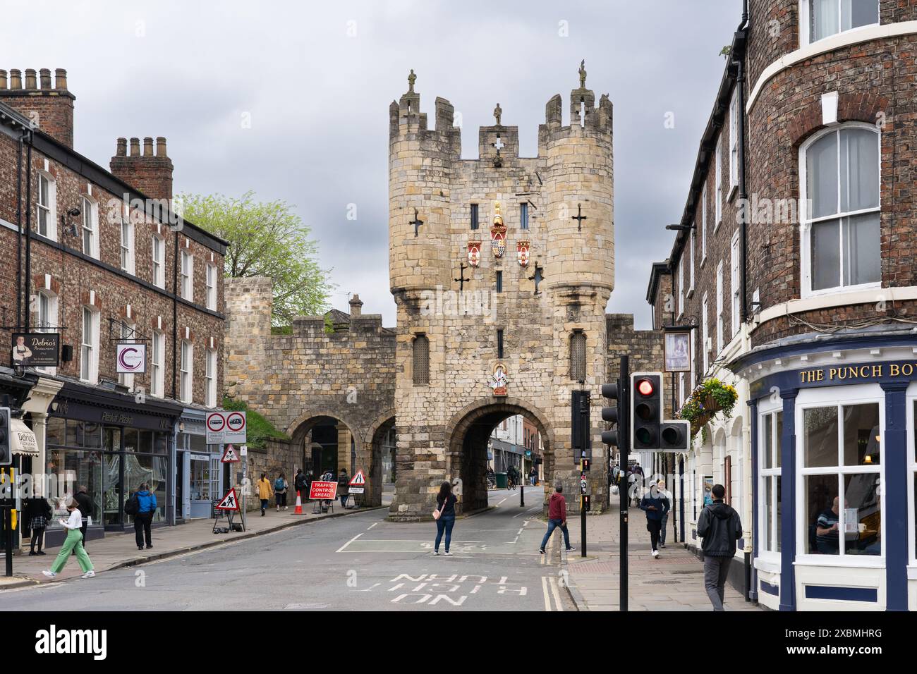Micklegate Bar was the most important of York’s medieval gateways and ...