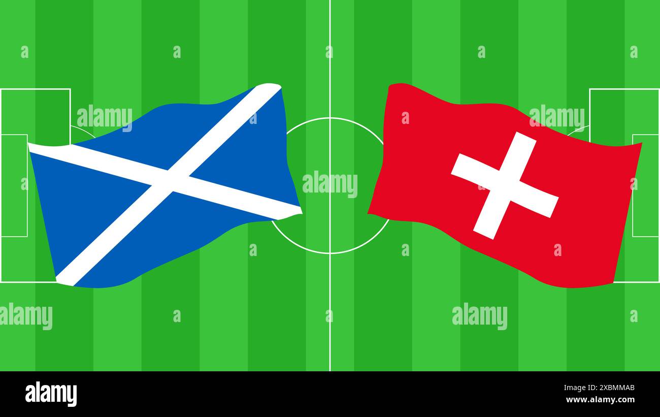 Euro Football Championship event 2024 in Germany. Group A. Scotland ...