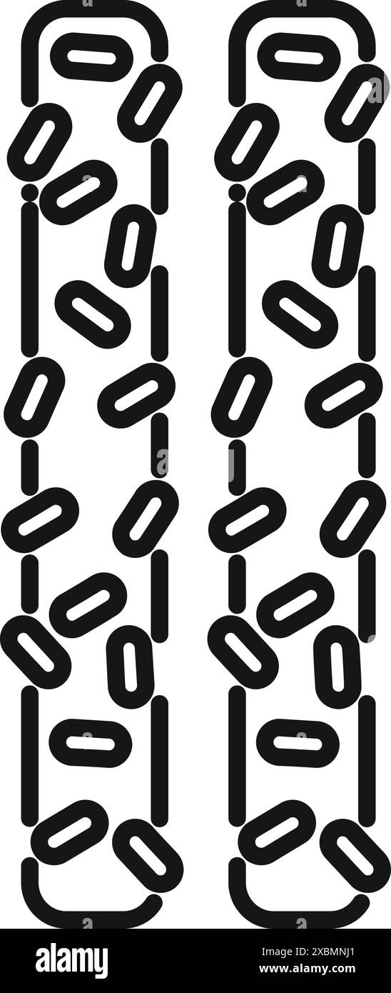 Medical laboratory analysis with test tubes containing blood cells for ...