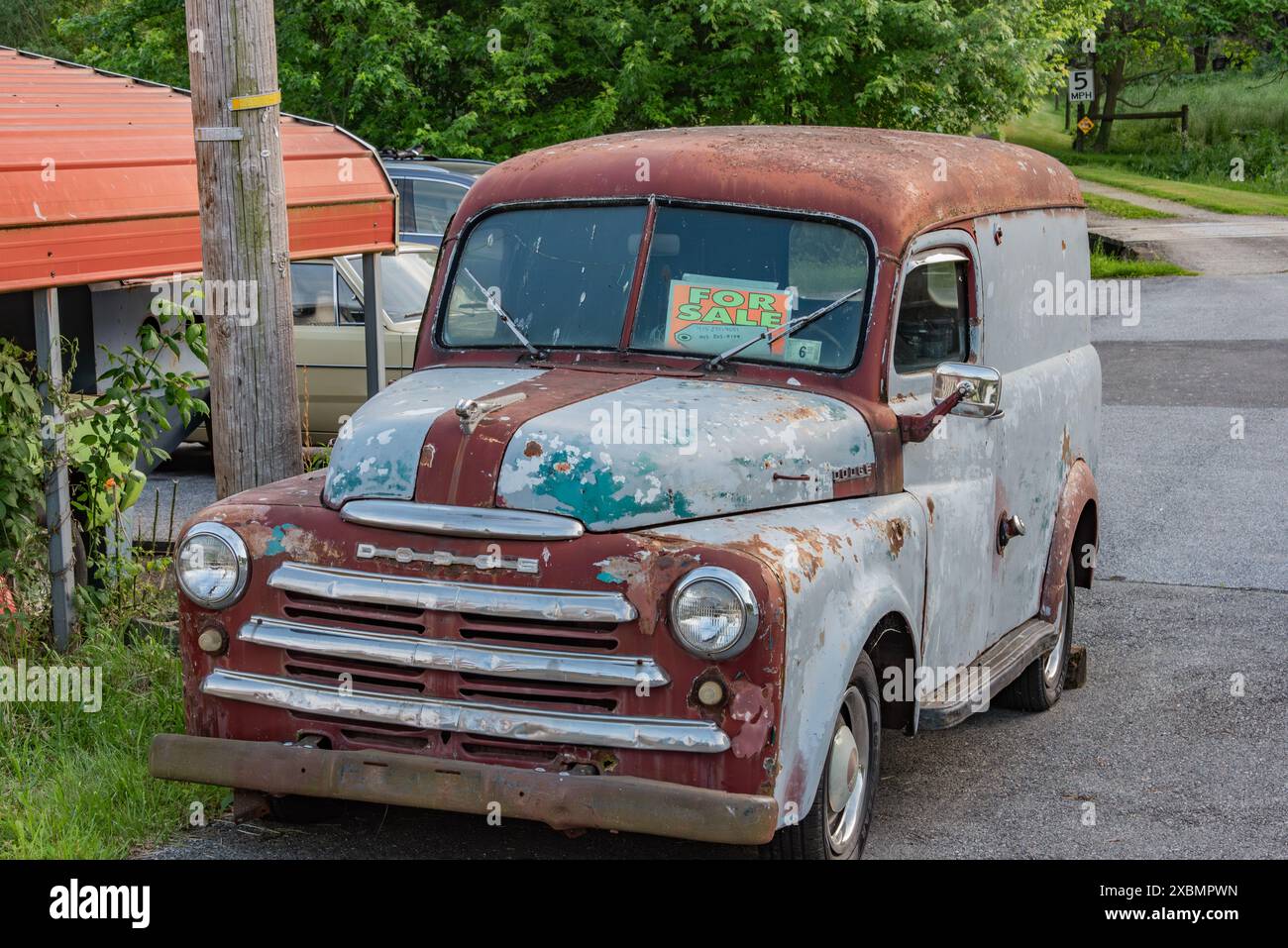 Historic dodge panel truck hi-res stock photography and images - Alamy