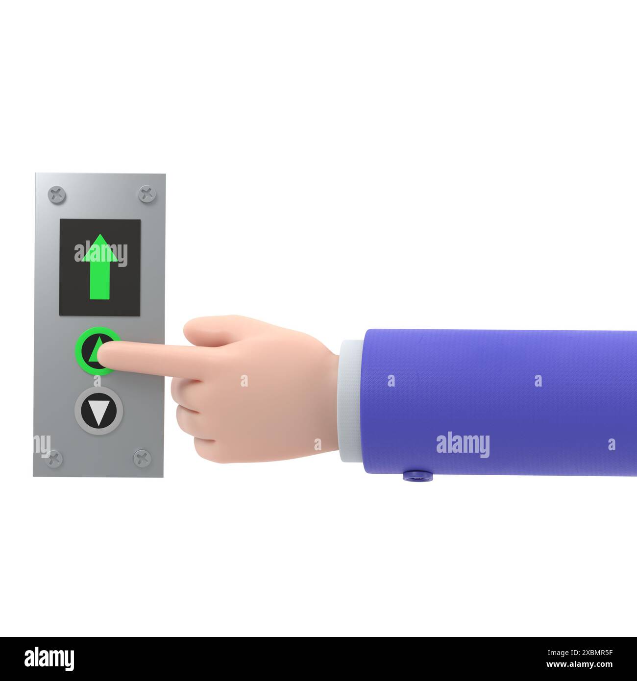 3d up arrow Cut Out Stock Images & Pictures - Alamy