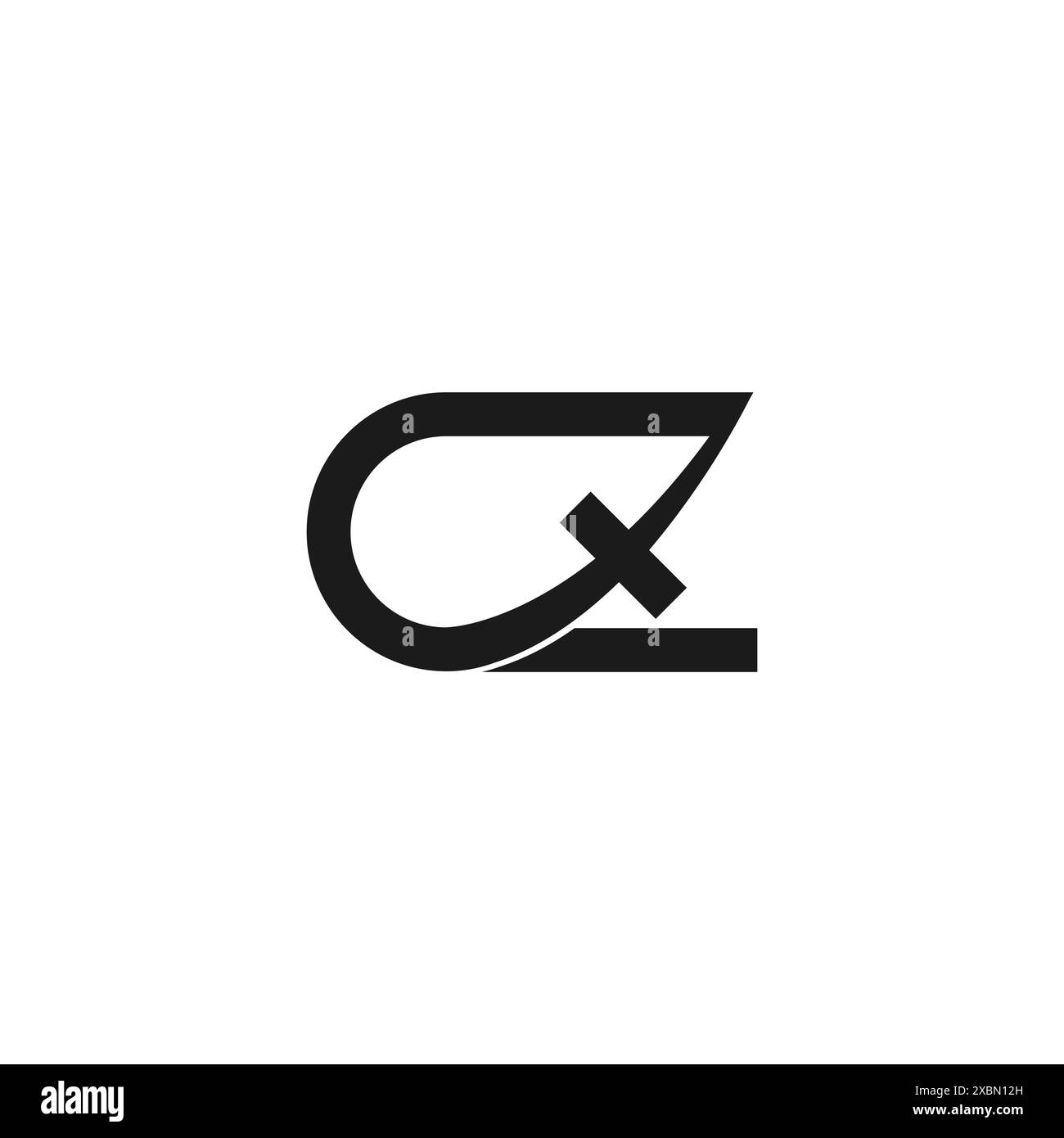 Qz brand logo Black and White Stock Photos & Images - Alamy