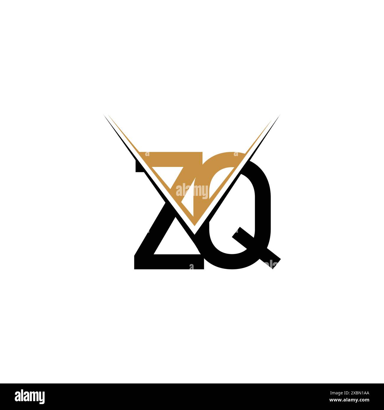 Z and q initials hi-res stock photography and images - Alamy