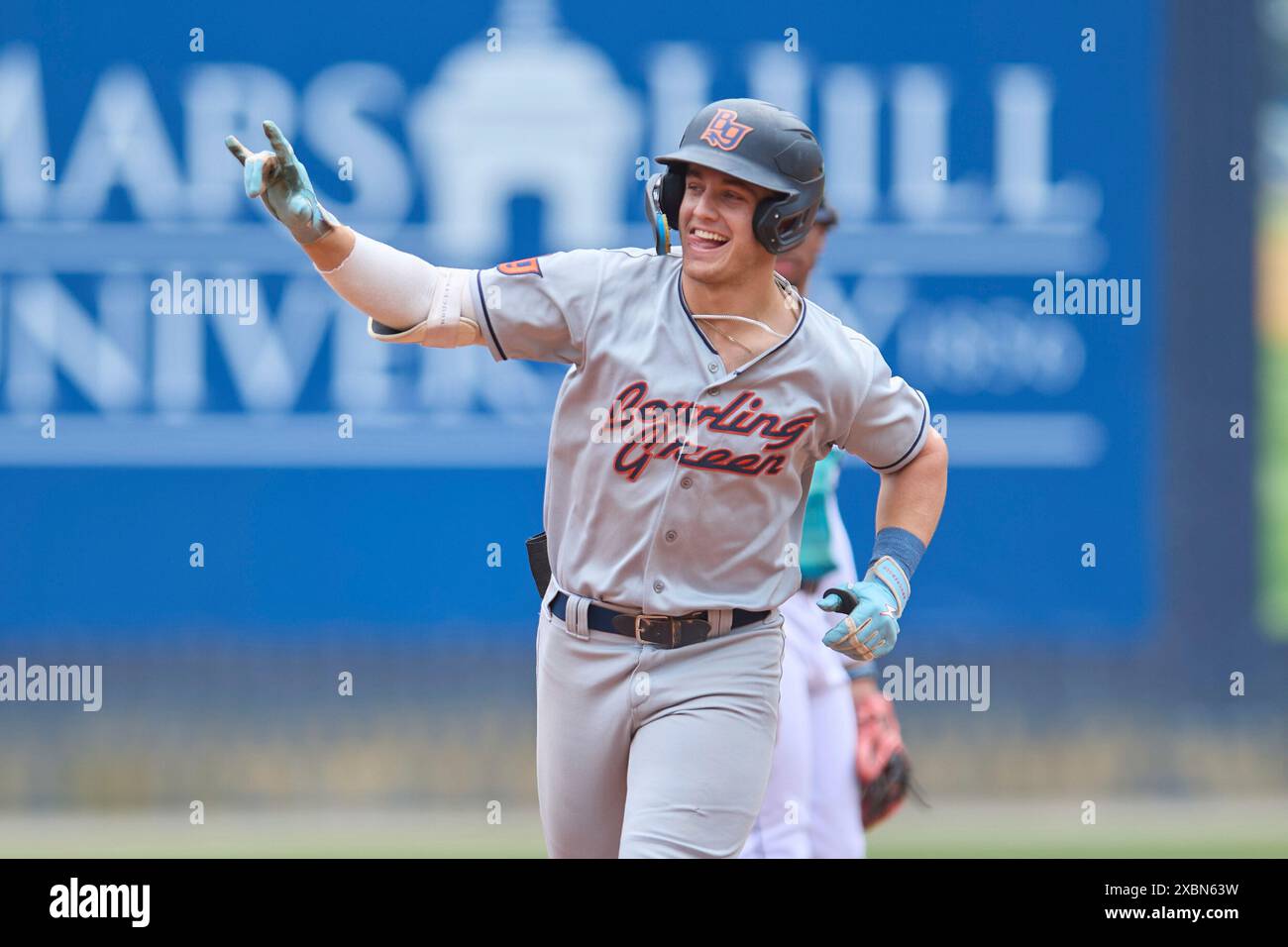 Bowling Green Hot Rods Colton Ledbetter (5) during a game against the Asheville Tourists at ...