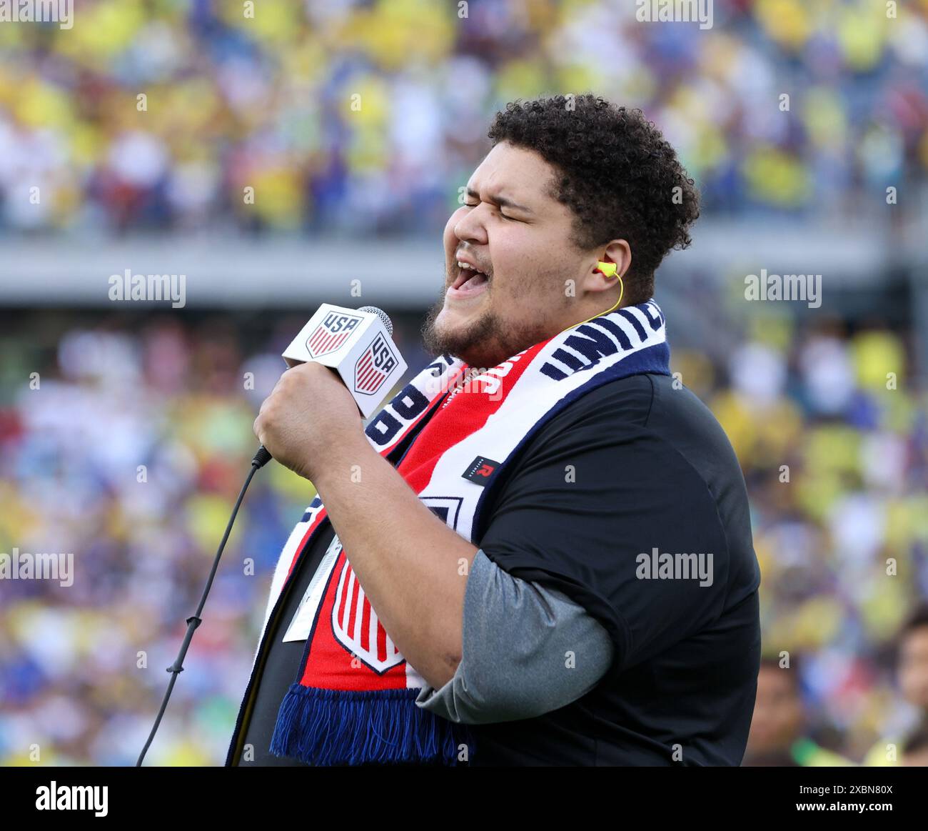 Orlando, Florida, USA. 12th June, 2024. King Kell performs the United ...