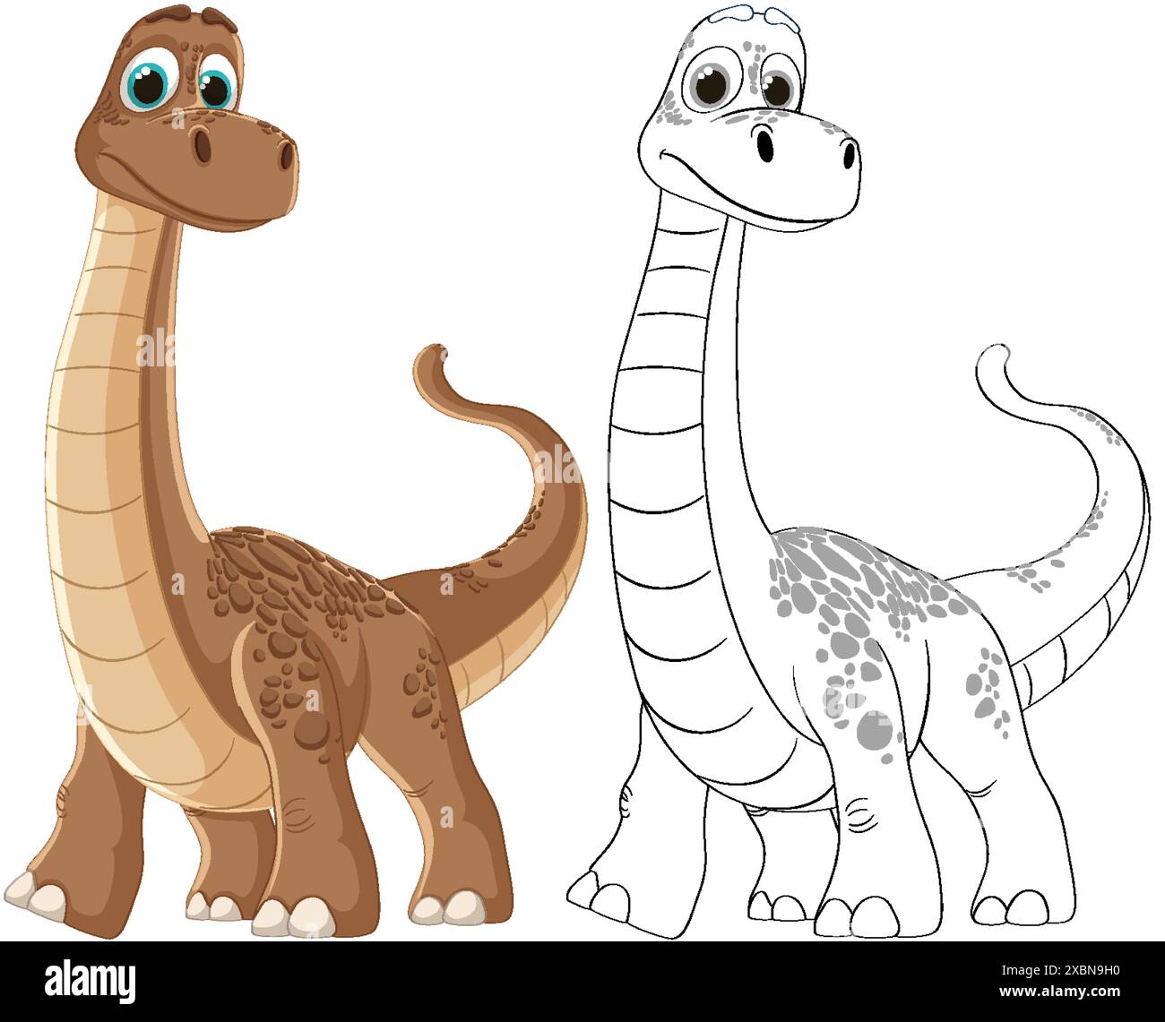 Dinosaur teamwork vector vectors Stock Vector Images - Alamy