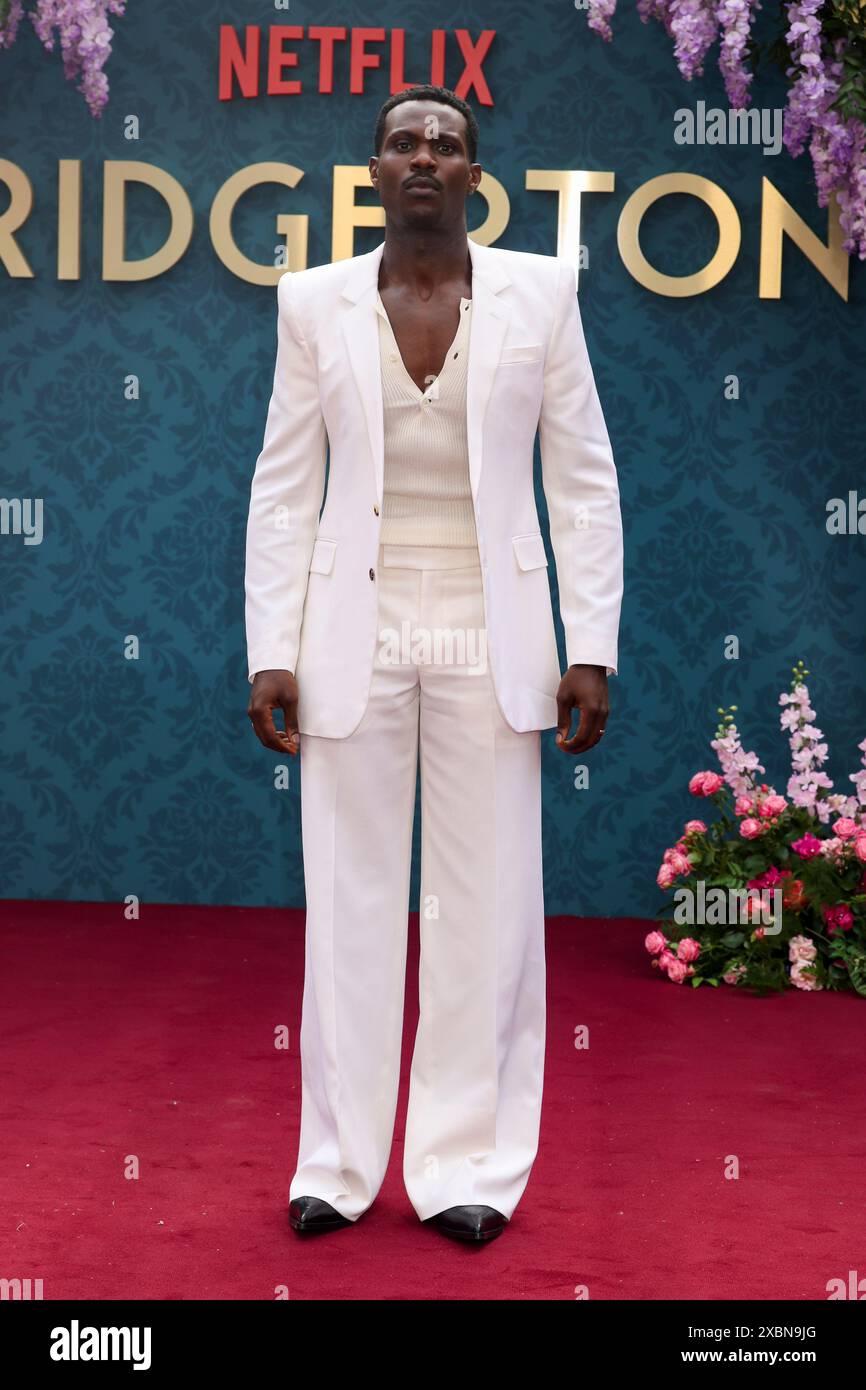 Victor Alli attends the special screening of "Bridgerton" Season 3 ...