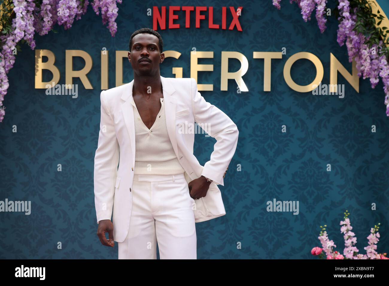 Victor Alli attends the special screening of "Bridgerton" Season 3 ...