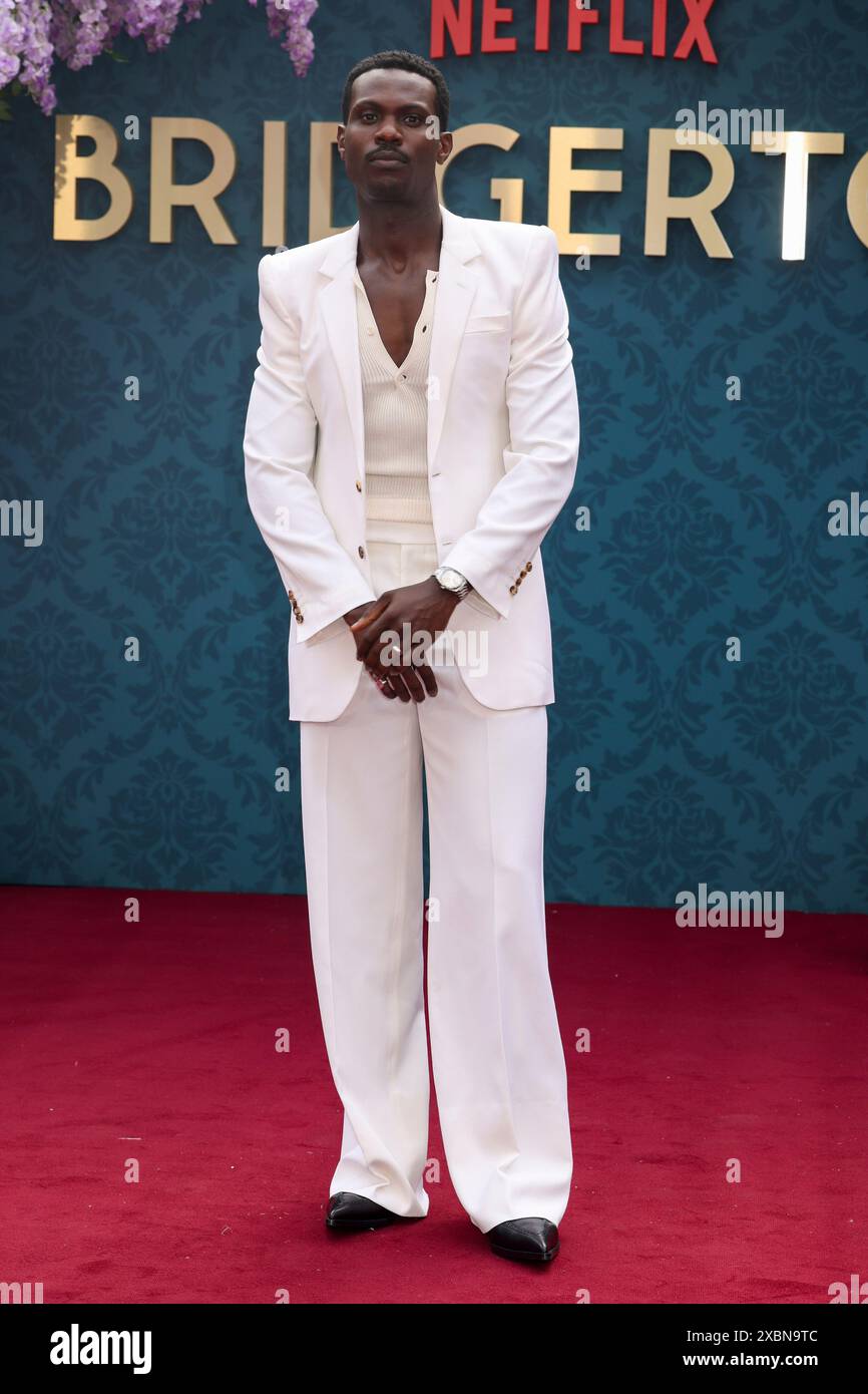 Victor Alli attends the special screening of "Bridgerton" Season 3 ...