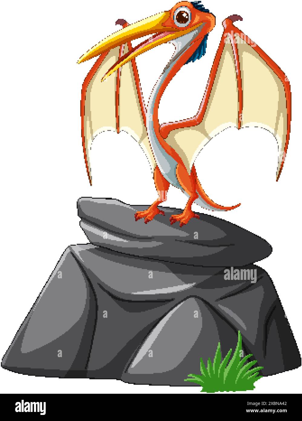 Reptile habitat rocks wildlife Stock Vector Images - Alamy