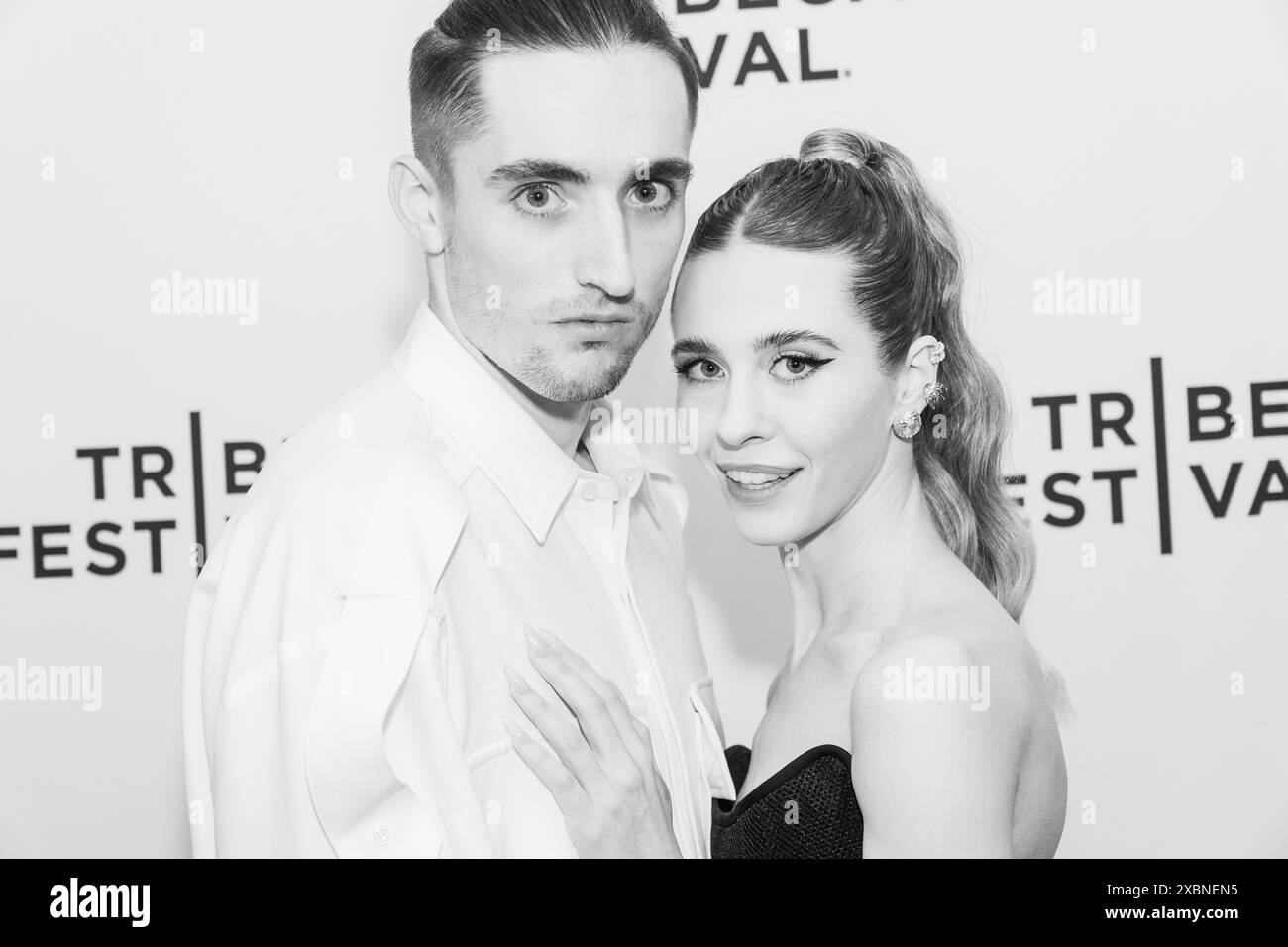 Ivan Beerkus and Angela Nikolau attend Skywalkers: A Love Story New ...