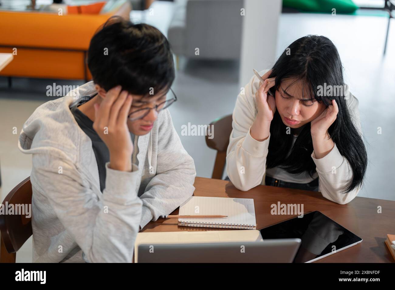 Distraught college hi-res stock photography and images - Alamy