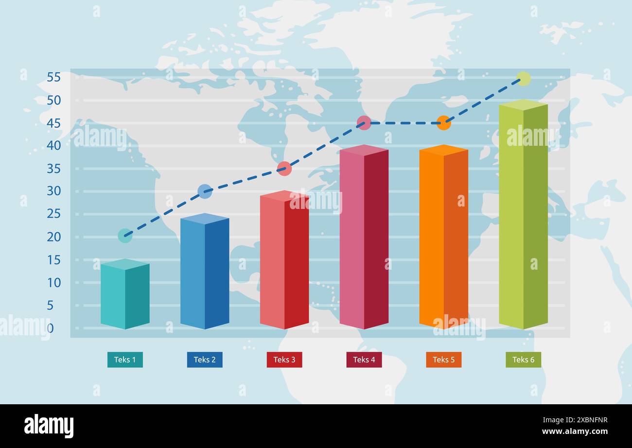 Picture of world map Stock Vector Images - Alamy