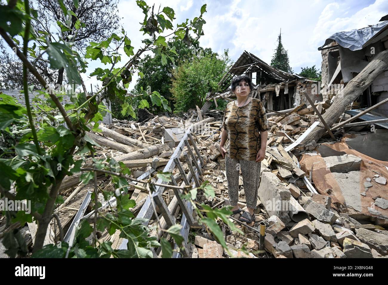 Non Exclusive: ZAPORIZHZHIA REGION, UKRAINE - JUNE 10, 2024 - An ...