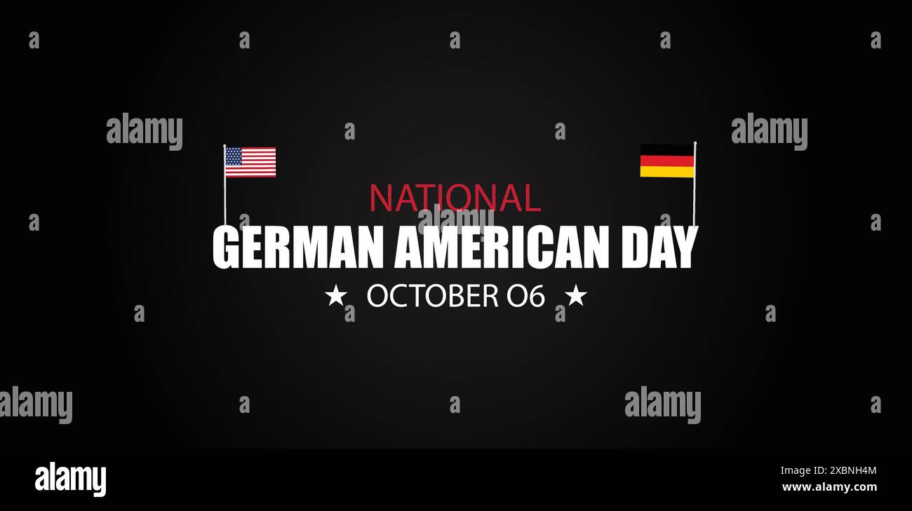 Celebrate National German American Day with Flag-inspired Typography ...