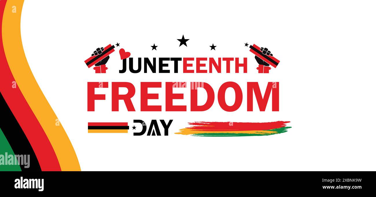 Commemorating Juneteenth that Capture the Spirit of Freedom Stock ...