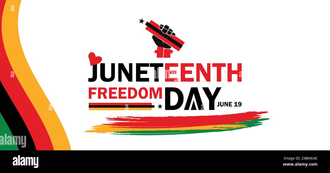 the Beauty of Juneteenth Freedom Day through Incredible Design Stock ...