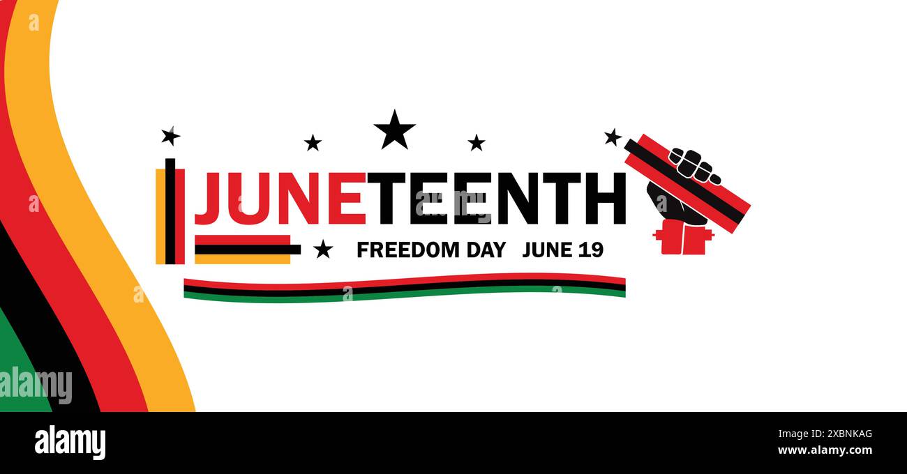 Honoring Juneteenth Explore the Amazing Design of Freedom Day Stock ...