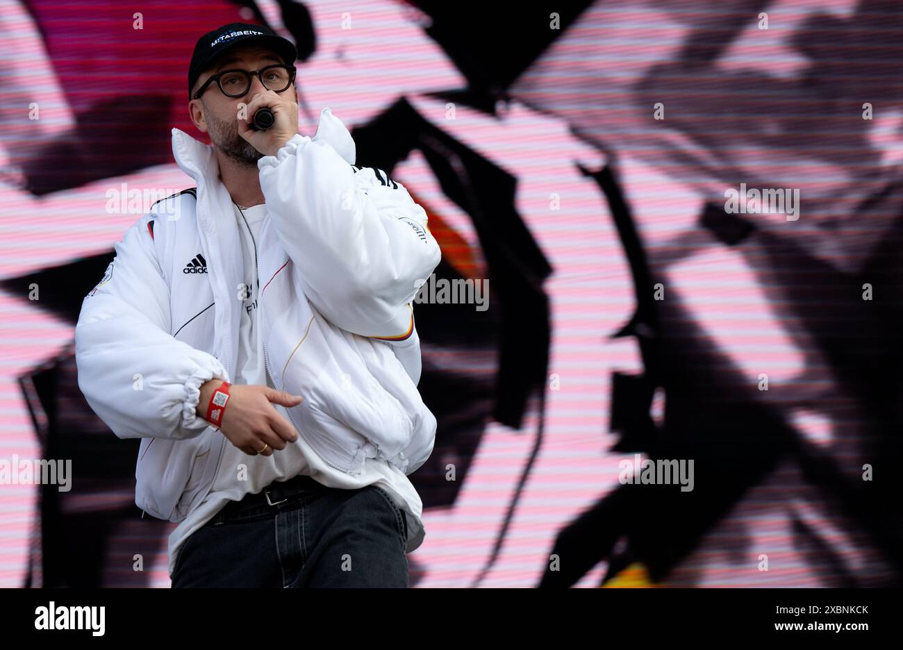 Munich, Germany. 12th June, 2024. Mark Forster, singer, on stage at the ...