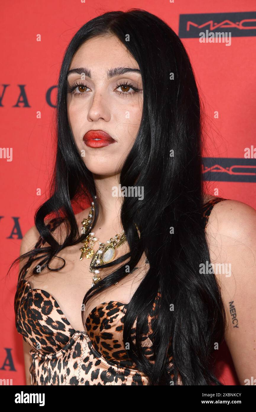 New York, USA. 12th June, 2024. Lourdes Leon attends the M·A·C Viva Glam Billion Dollar Ball at ...