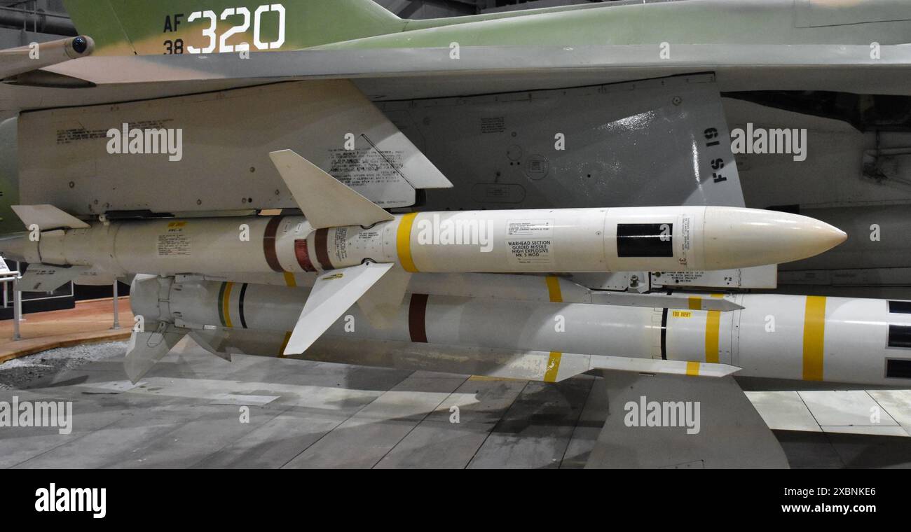 A U.S. military AGM-45 Shrike missile. The Shrike is a tactical, air-to-surface anti-radiation ...