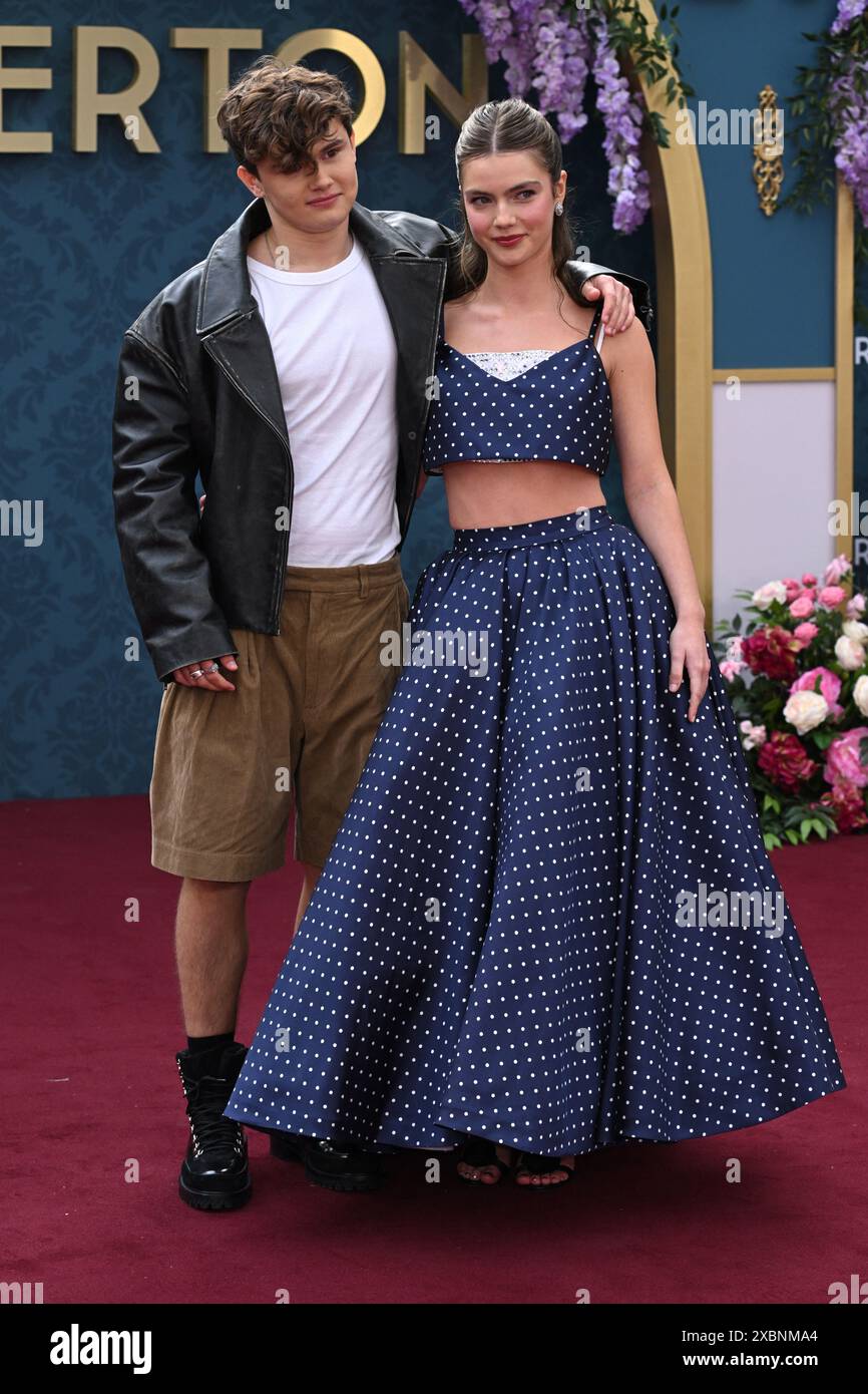 London, UK. 12th June, 2024. Will Tilston and Florence Hunt at the ...