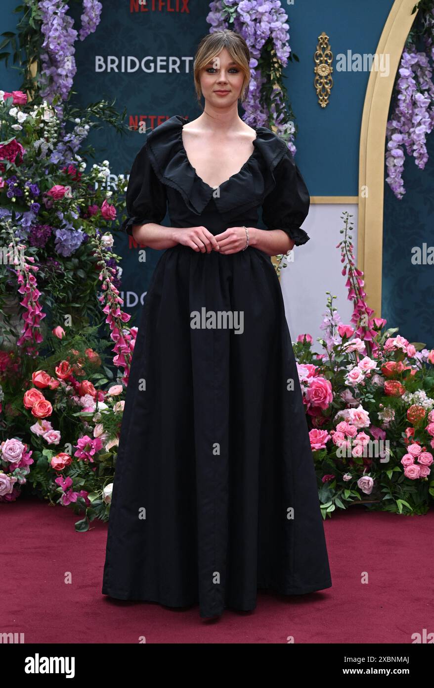 Bridgerton season 3 part two claudia hi-res stock photography and ...