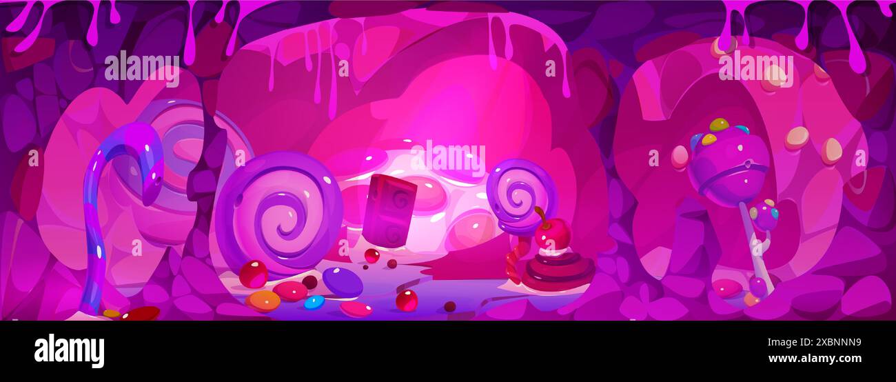 Fantastic underground world Stock Vector Images - Alamy