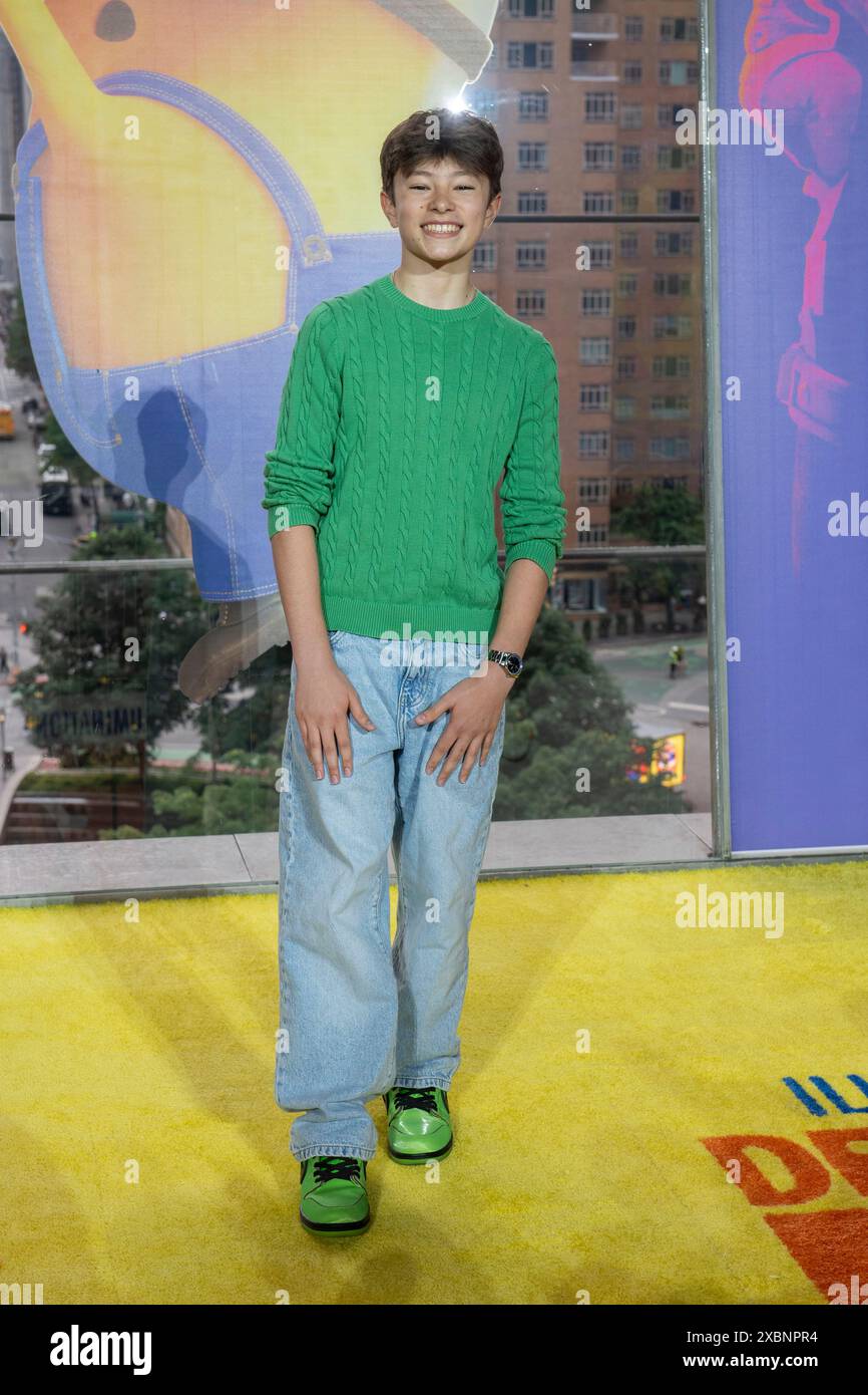 NEW YORK, NEW YORK - JUNE 09: Peter Hegener attends the "Despicable Me ...