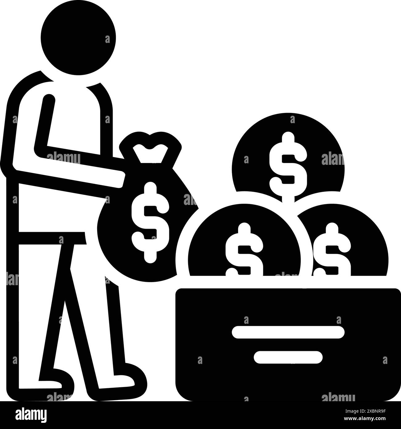 Icon for taxpayer,rater Stock Vector Image & Art - Alamy