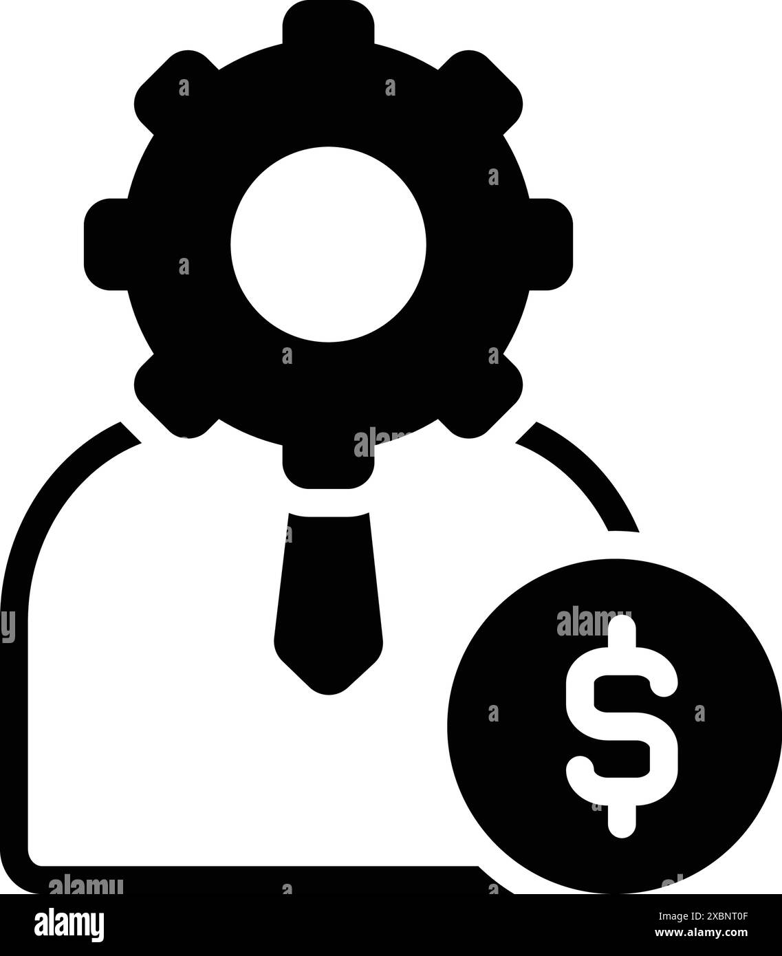 Icon for management,head Stock Vector Image & Art - Alamy