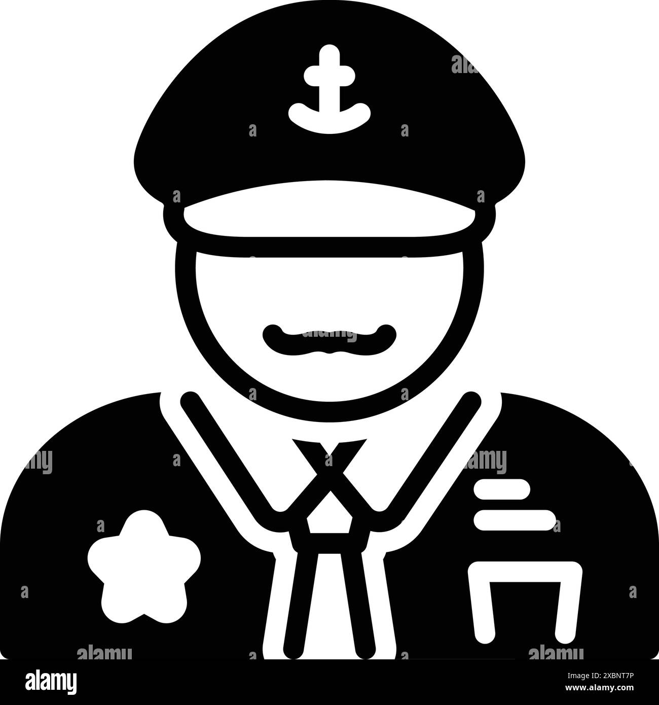 Icon for captain,skipper Stock Vector Image & Art - Alamy