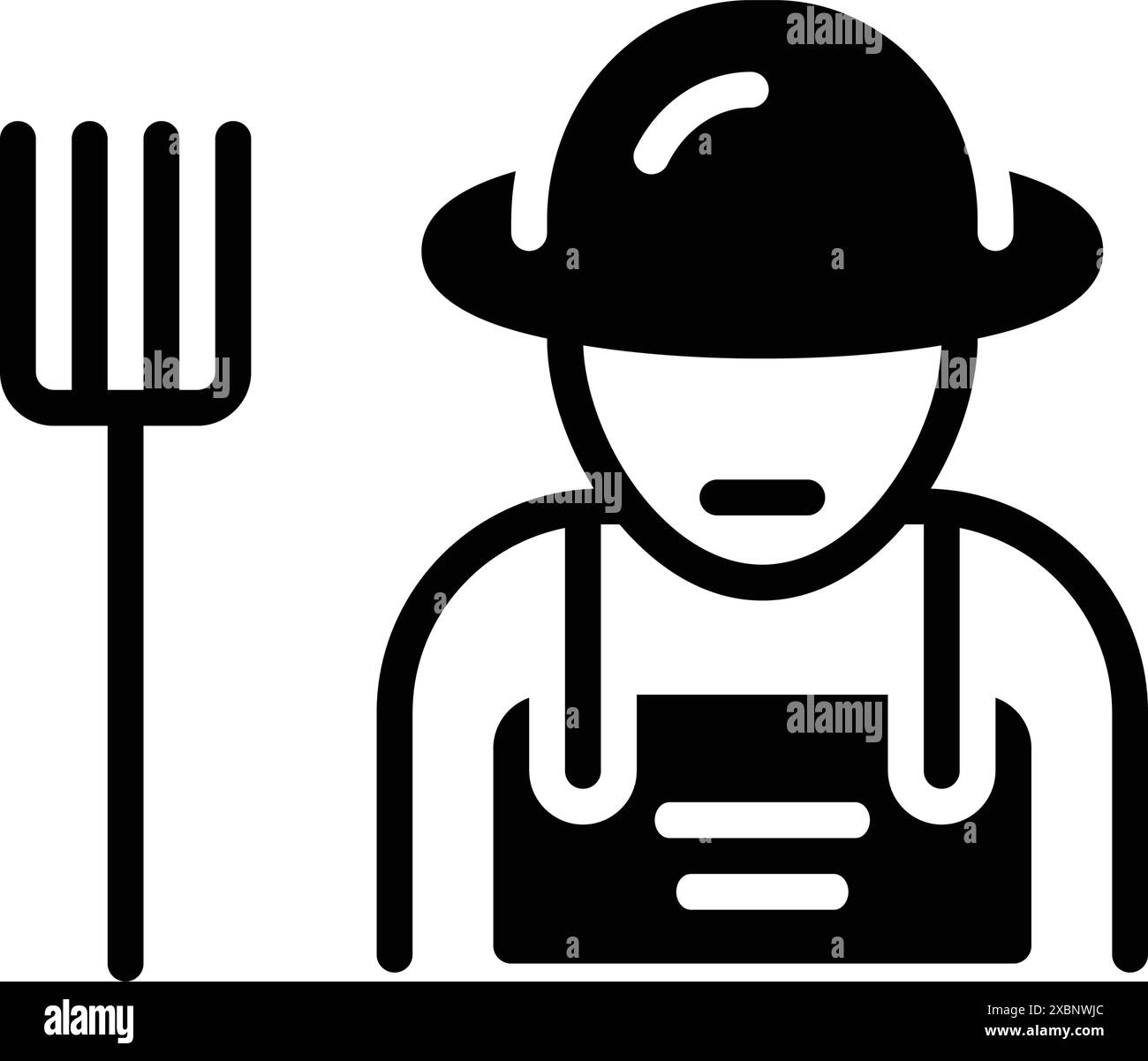 Icon for farmer,peasant Stock Vector Image & Art - Alamy
