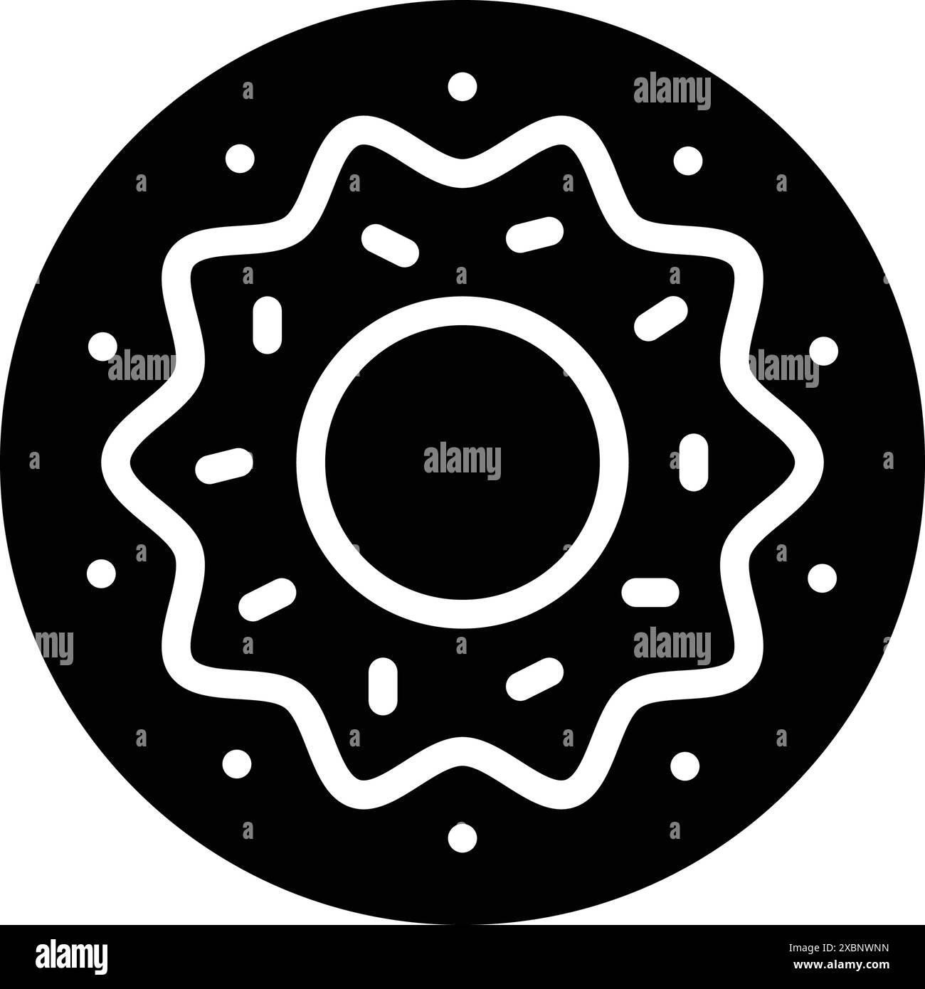 Doughnut shape icon Cut Out Stock Images & Pictures - Alamy