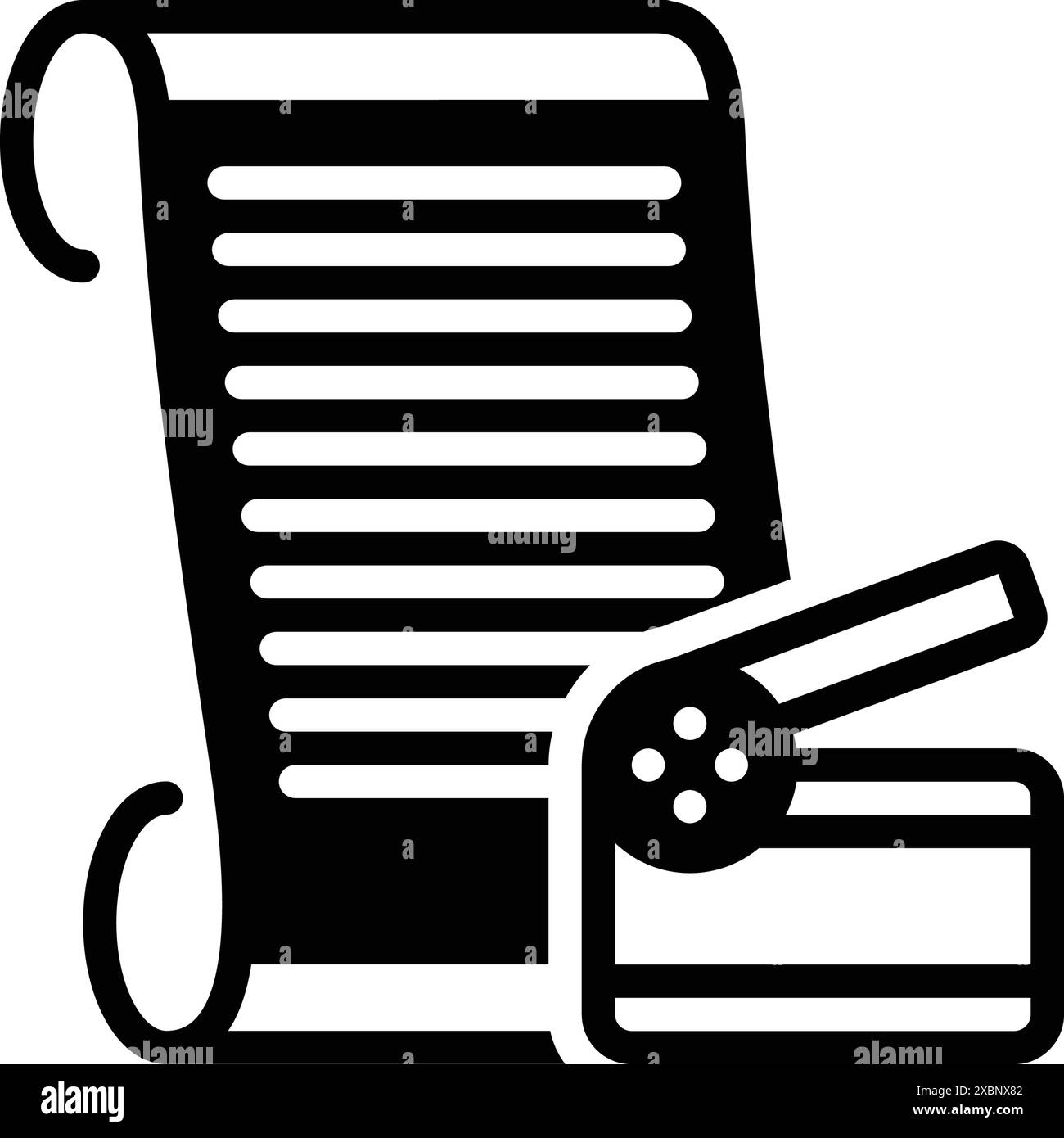 Icon for scenario,screenplay Stock Vector Image & Art - Alamy