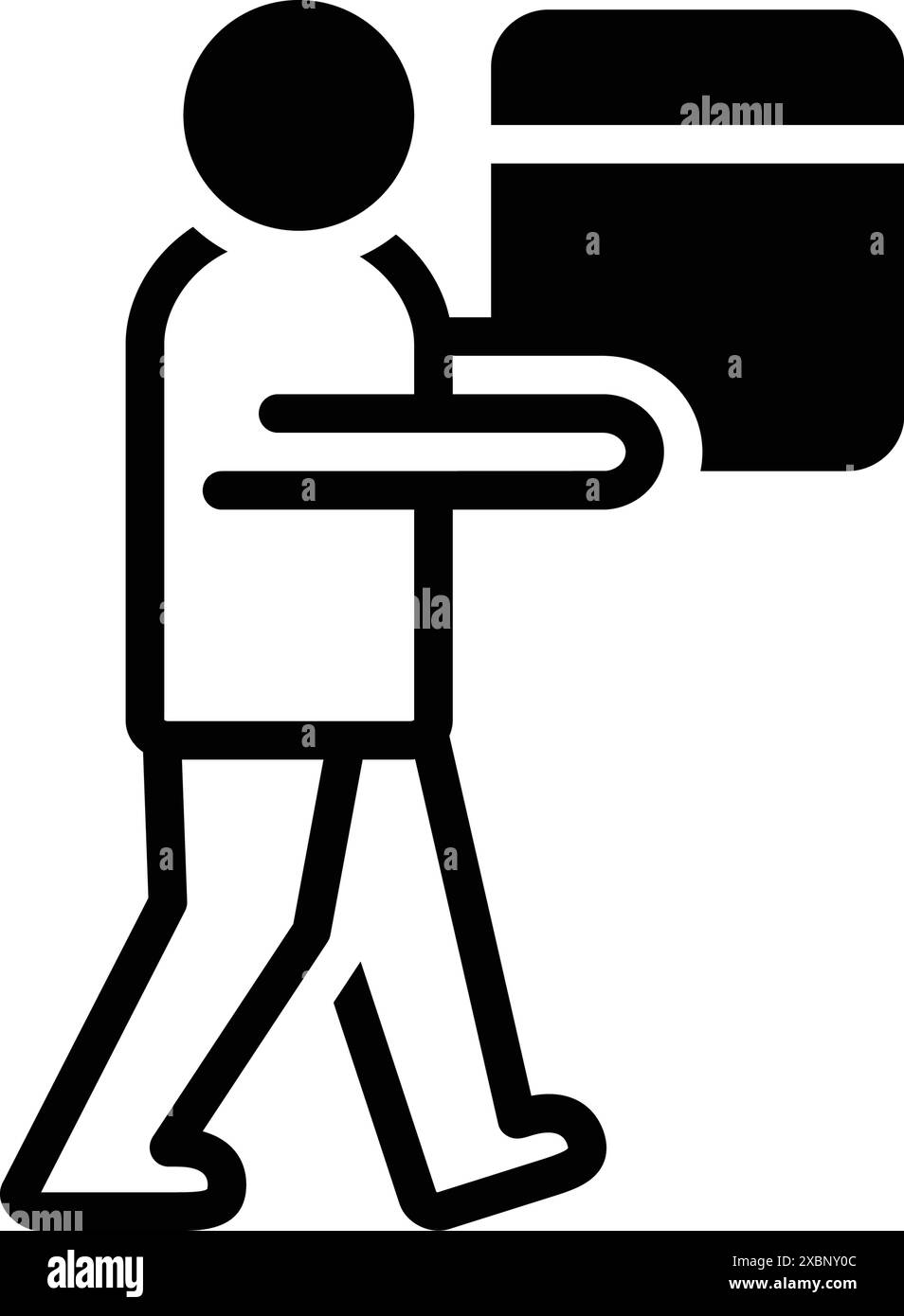 Icon for carry,tote Stock Vector Image & Art - Alamy