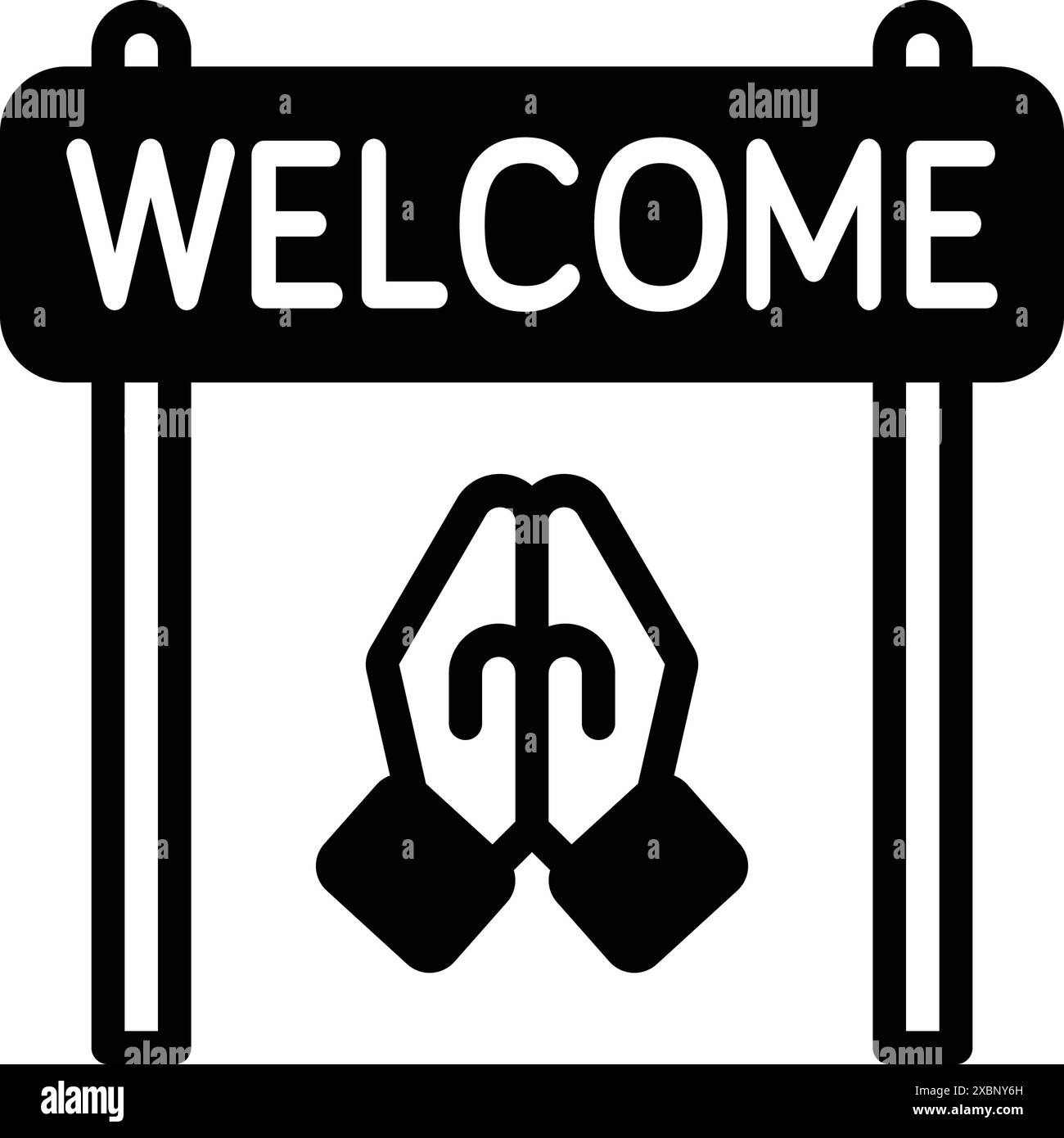 Welcome and praise Cut Out Stock Images & Pictures - Alamy