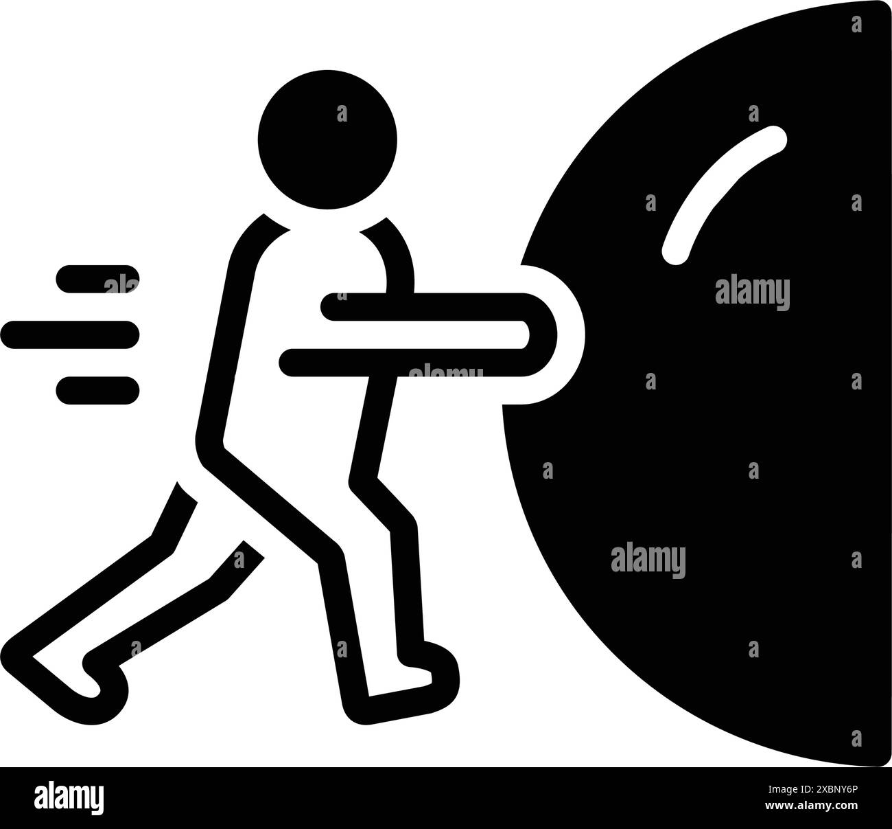 Icon for effort,heavy Stock Vector Image & Art - Alamy