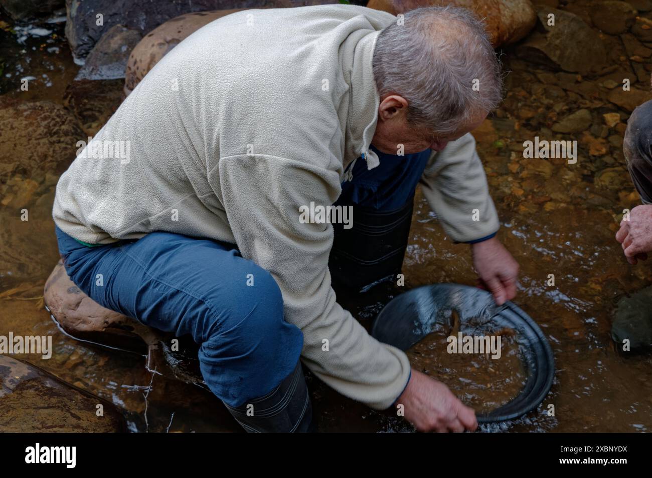 Gold panners swirl hi-res stock photography and images - Alamy
